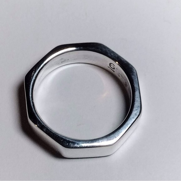 Jewelry | Sterling Silver Stop Sign Ring Size 6 | Poshmark